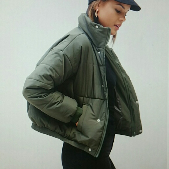 Jackets & Coats | Primrose Button Up Puffy Jacket | Poshmark